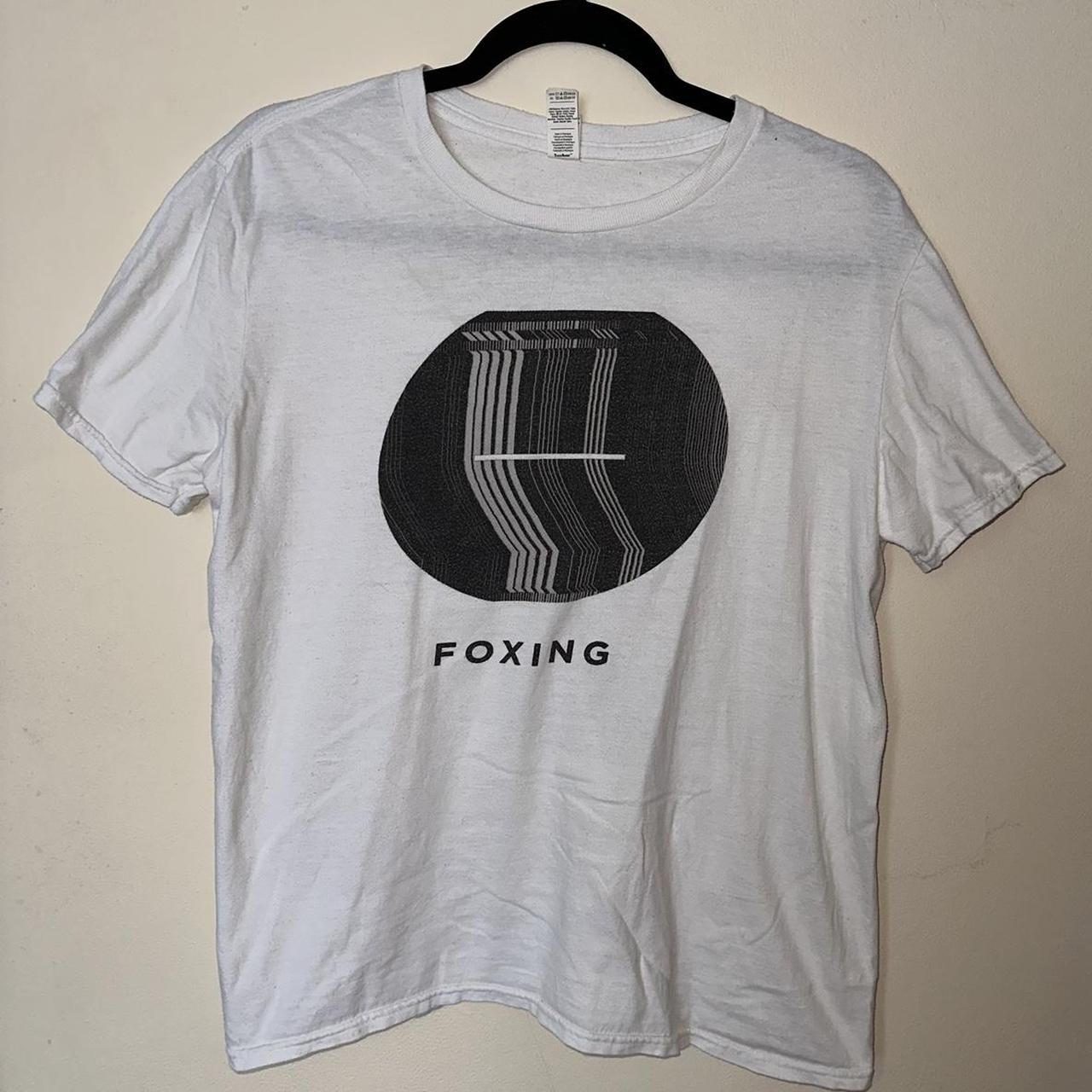 Foxing (The band) tshirt, tour 2017. Good condition... - Depop