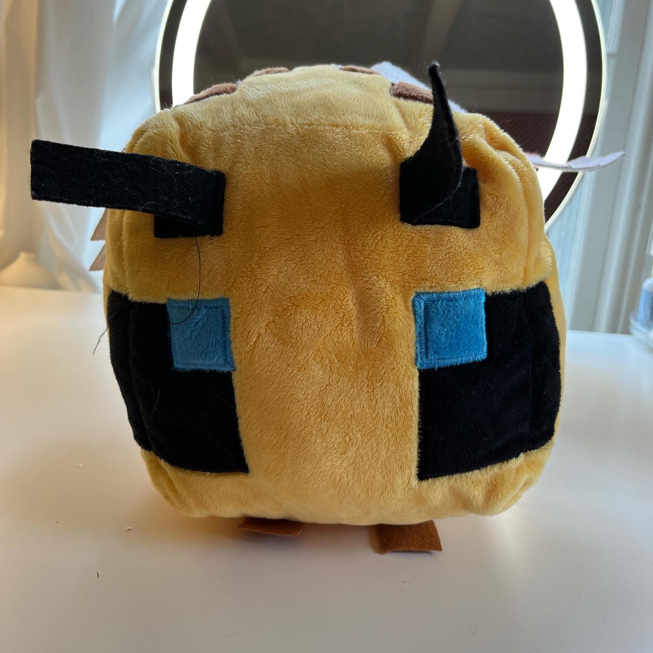 Large minecraft bee plushie/stuffed animal Super... | Depop