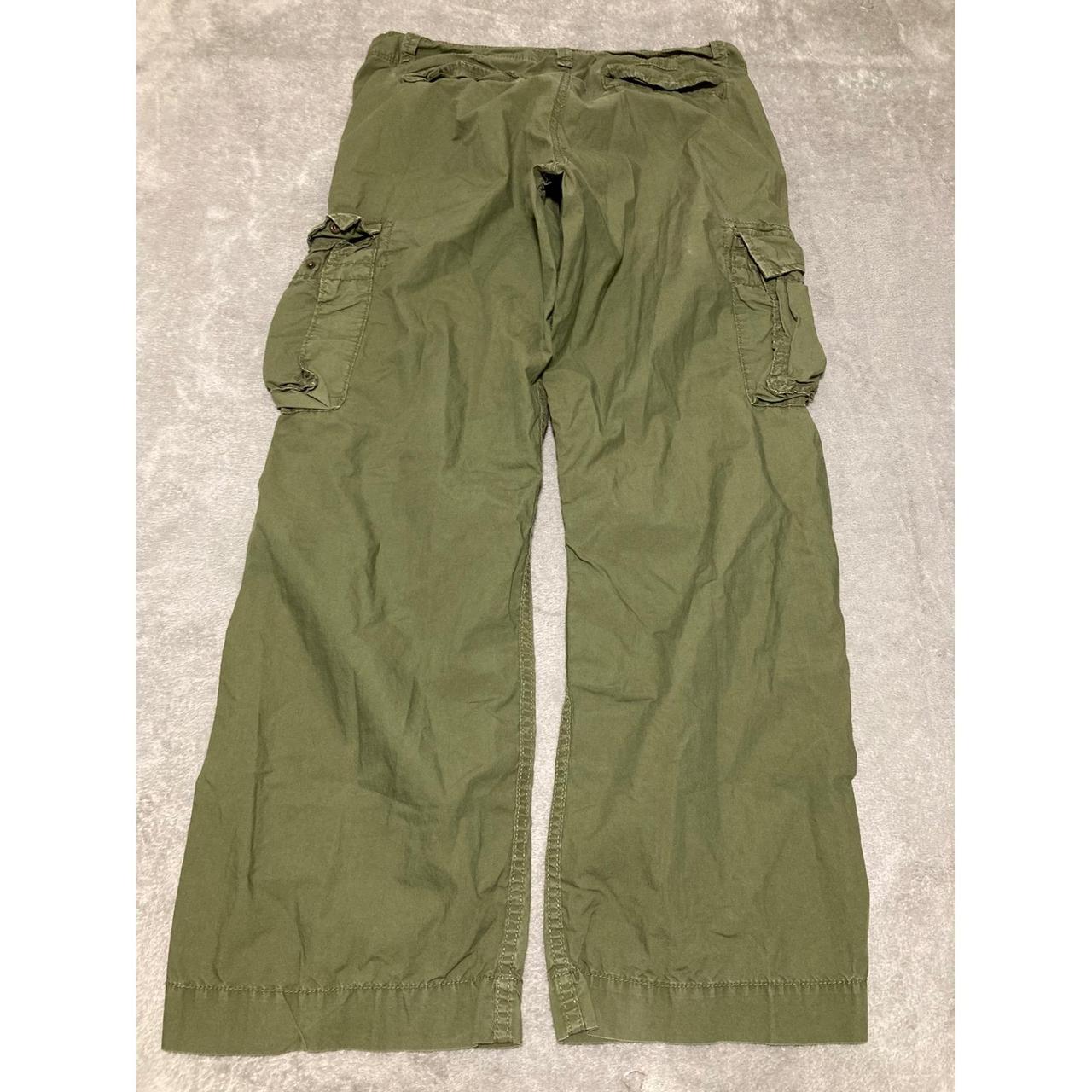 Polo jeans ralph lauren cargo green army paratrooper... | Depop