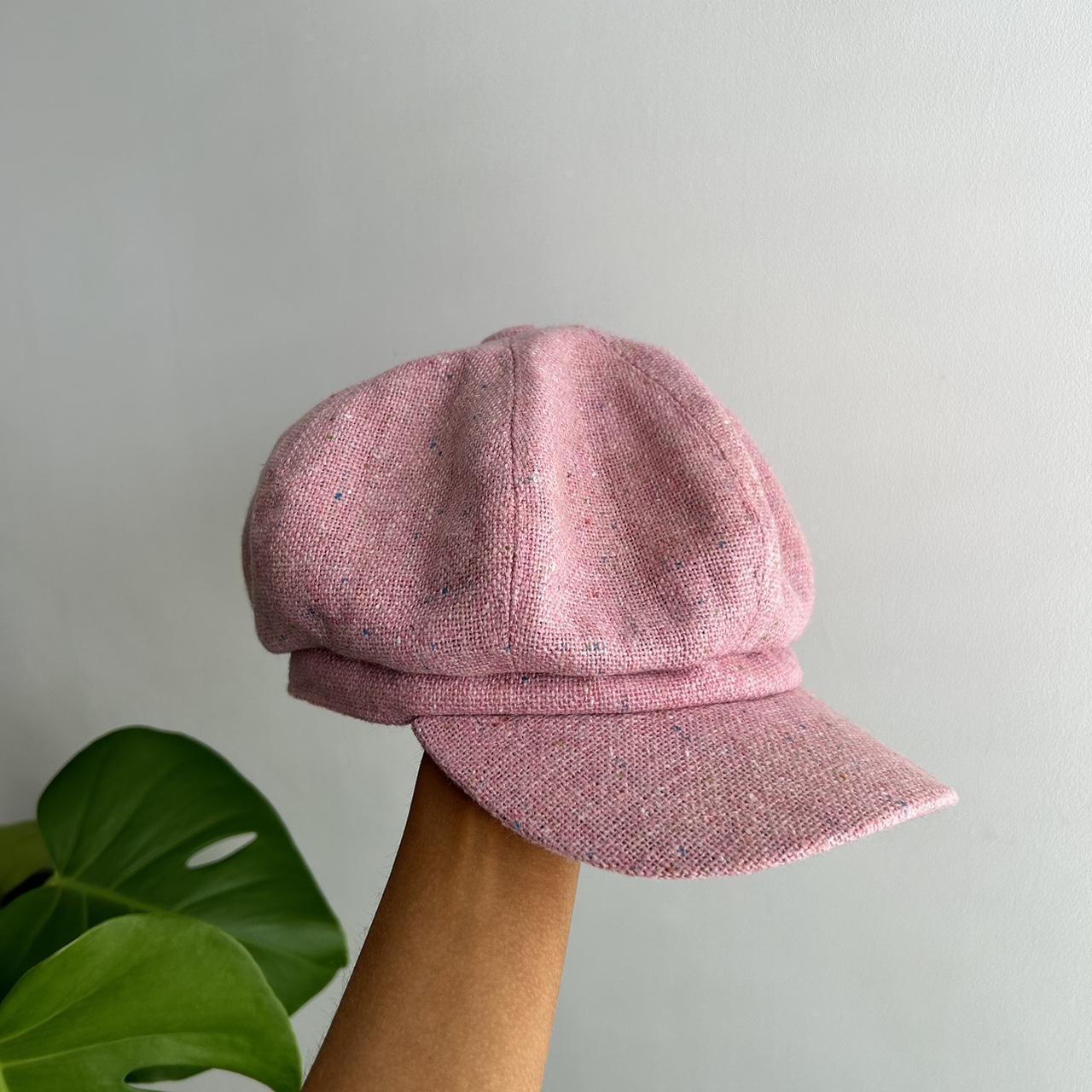 Pink baker boy hat accessories #bakerboy #hat... - Depop