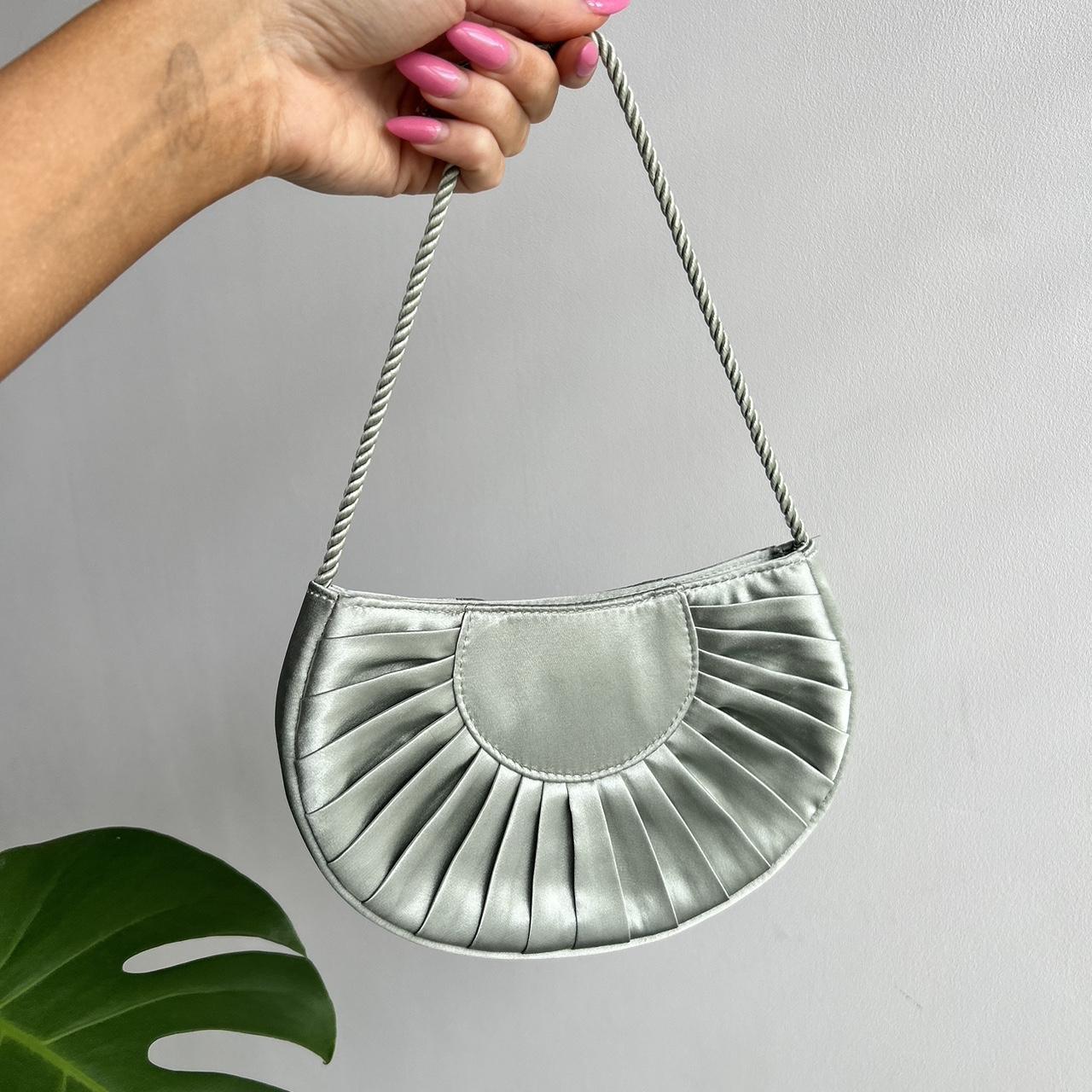 Light green sage green handbag shoulder bag... - Depop