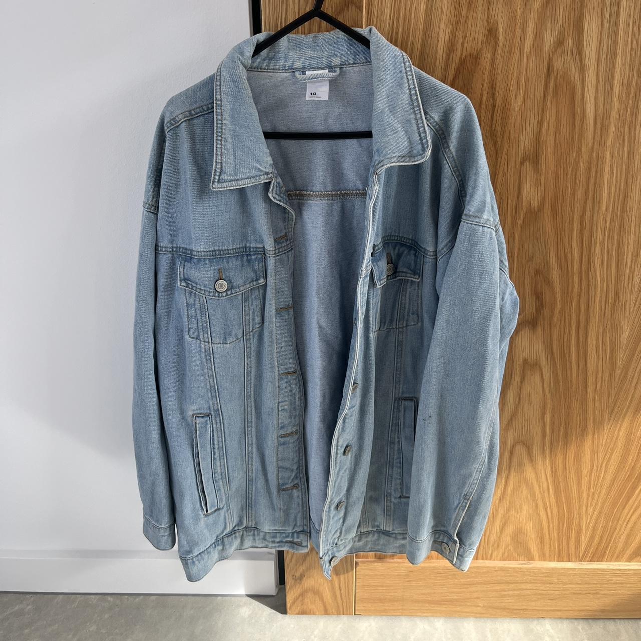 Kmart / Anko oversized longline denim jacket size 10... | Depop