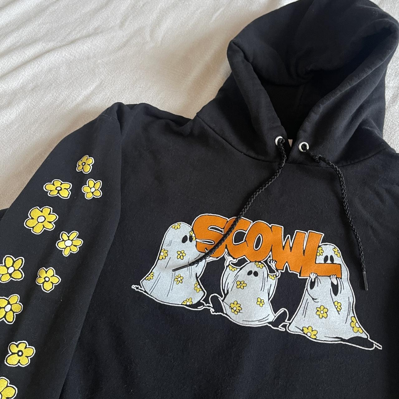 SCOWL HC HOODIE SIZE M ADULT SLIGHT FADING FROM... - Depop