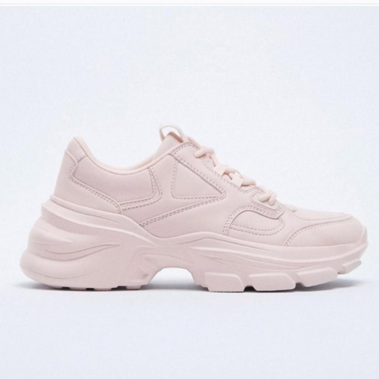 Zara chunky sneakers Very light and easy to... - Depop
