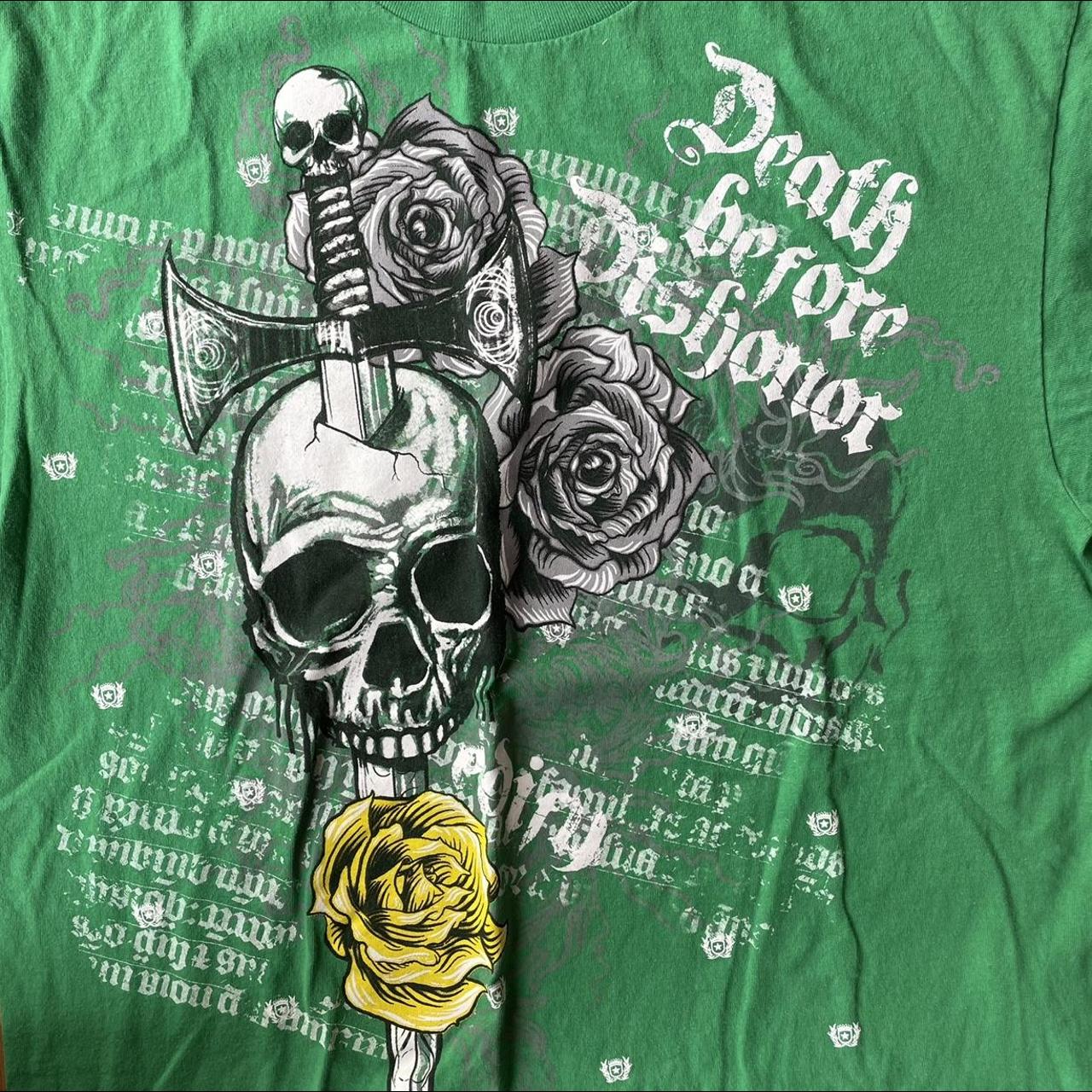 Crazy Rare Gothic Y2K Vintage Edify cyber skull... - Depop