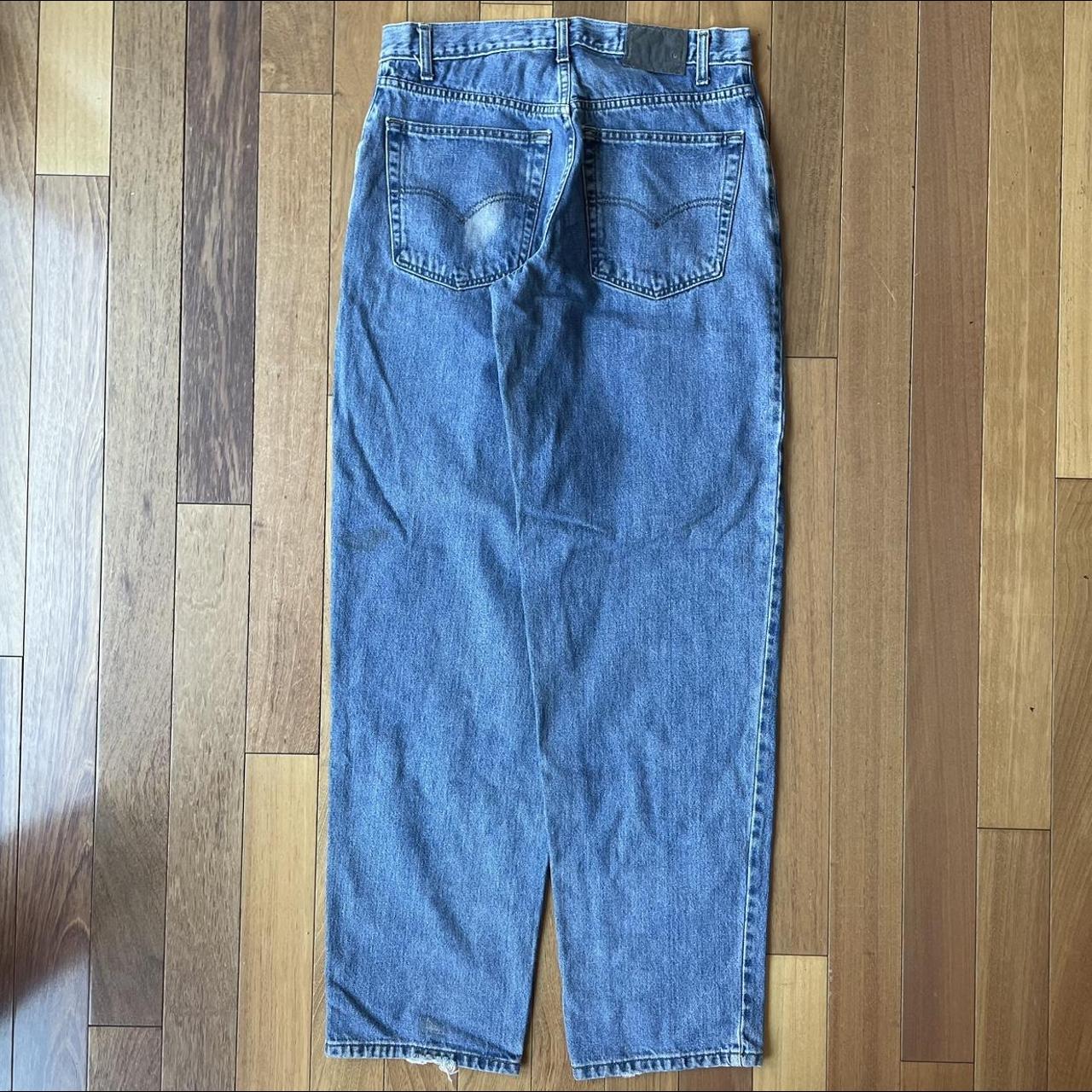 Vintage 90s Levi Silver Tabs Skate Jeans... - Depop