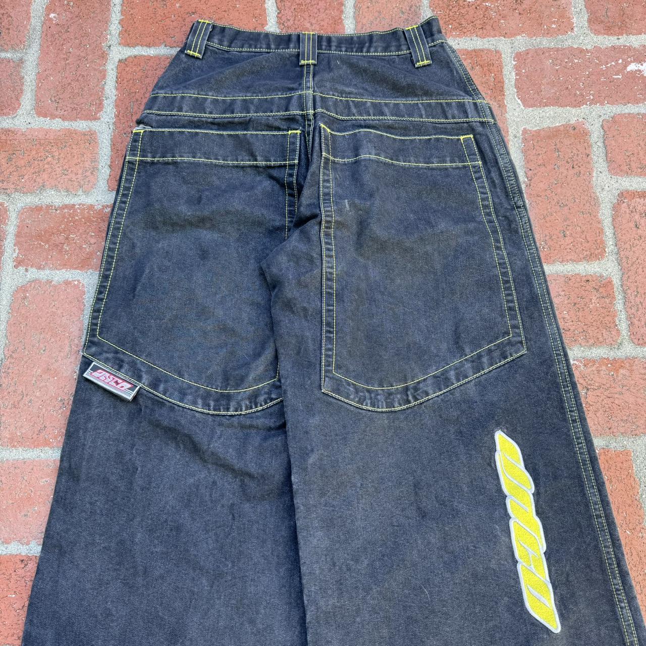 Rare Vintage Soild State JNCO Jeans (green contrast... - Depop