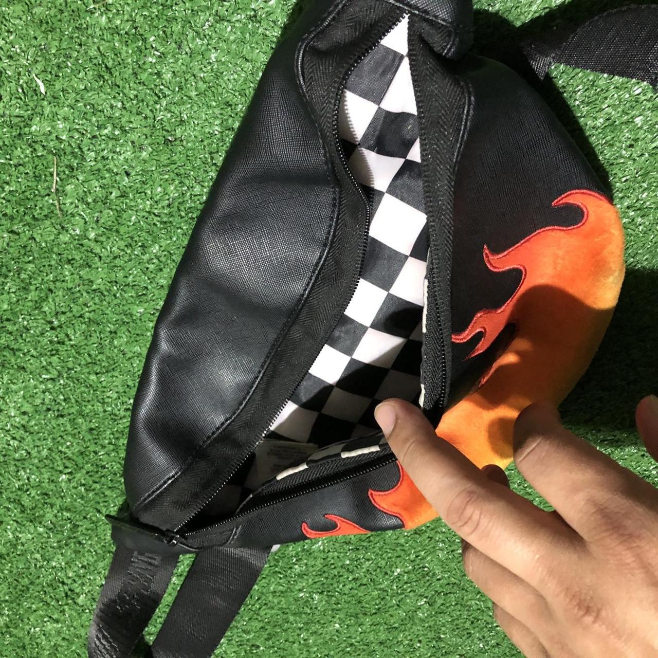 Sprayground Flame Bag $35 - Depop