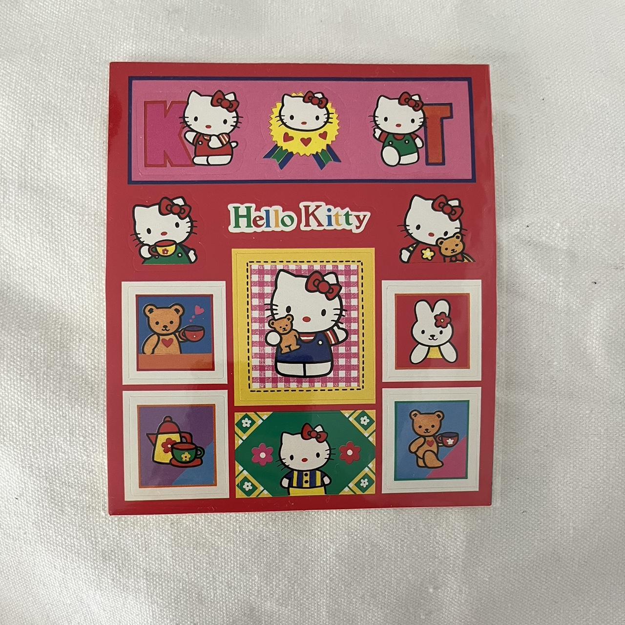 super cute vintage hello kitty sticker pack! i have... - Depop
