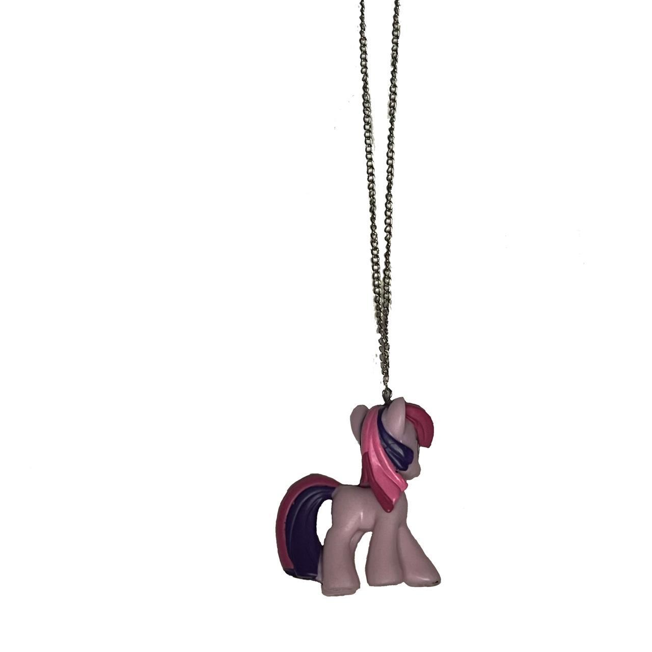 Cute Handmade Mlp necklace 🌸💜 🌀Ships... - Depop
