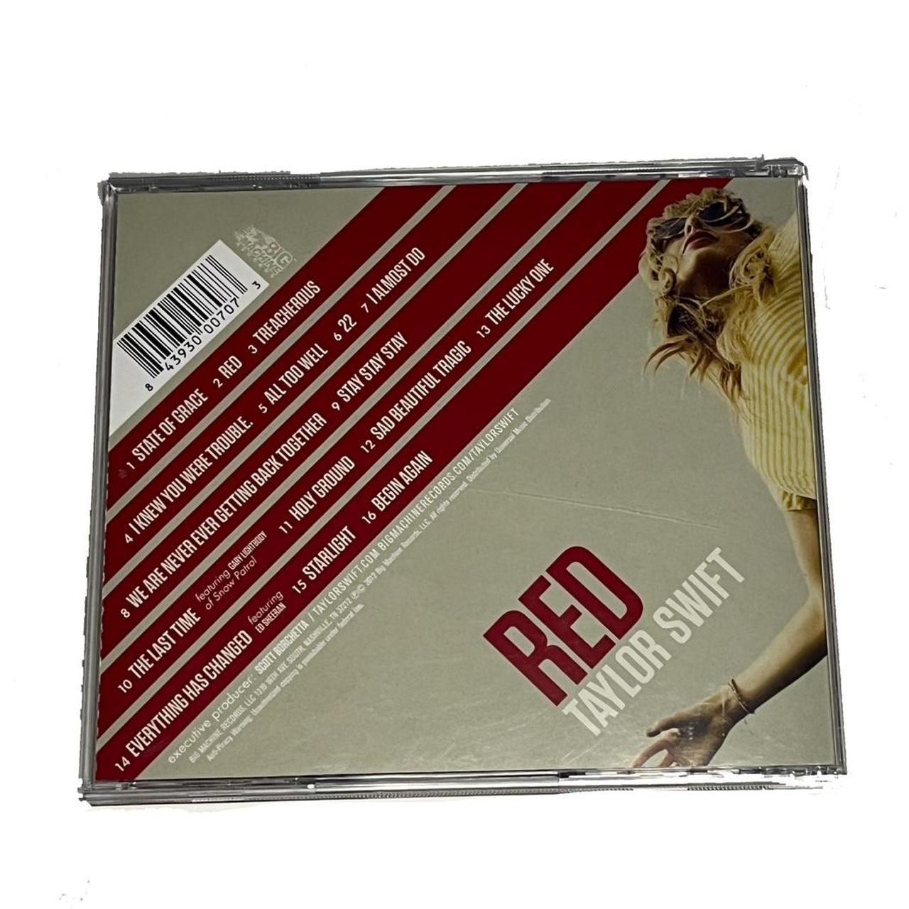 Taylor swift red cd ️ In good condition 🌀Ships... - Depop