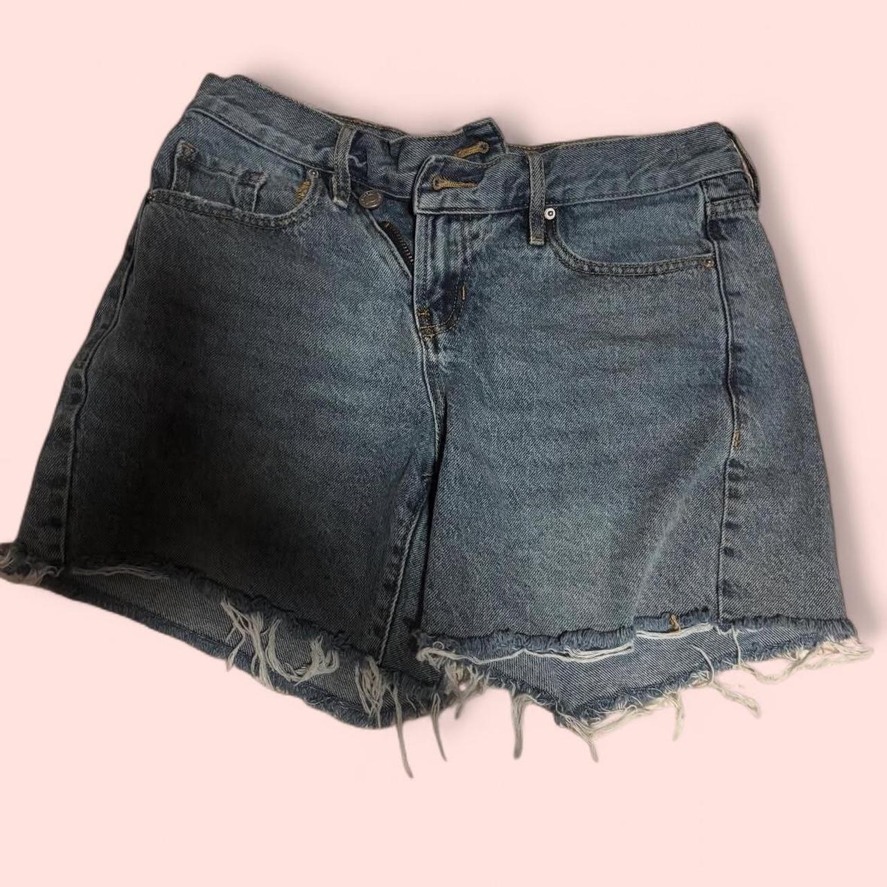 high rise jorts | Depop