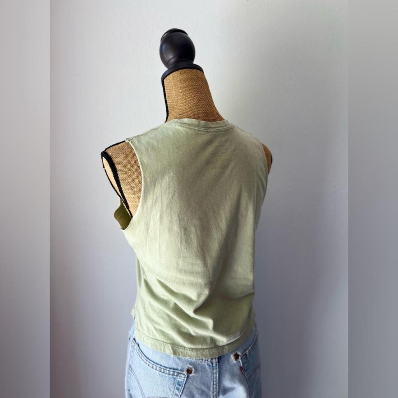 Modern Light Green Grayson Threads “ Plant Based “... - Depop