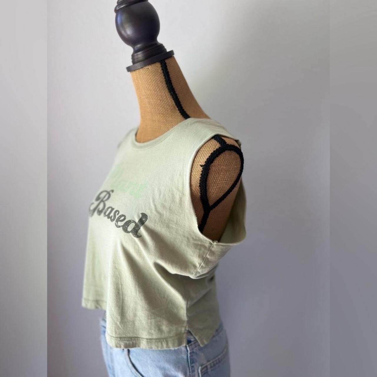 Modern Light Green Grayson Threads “ Plant Based “... - Depop