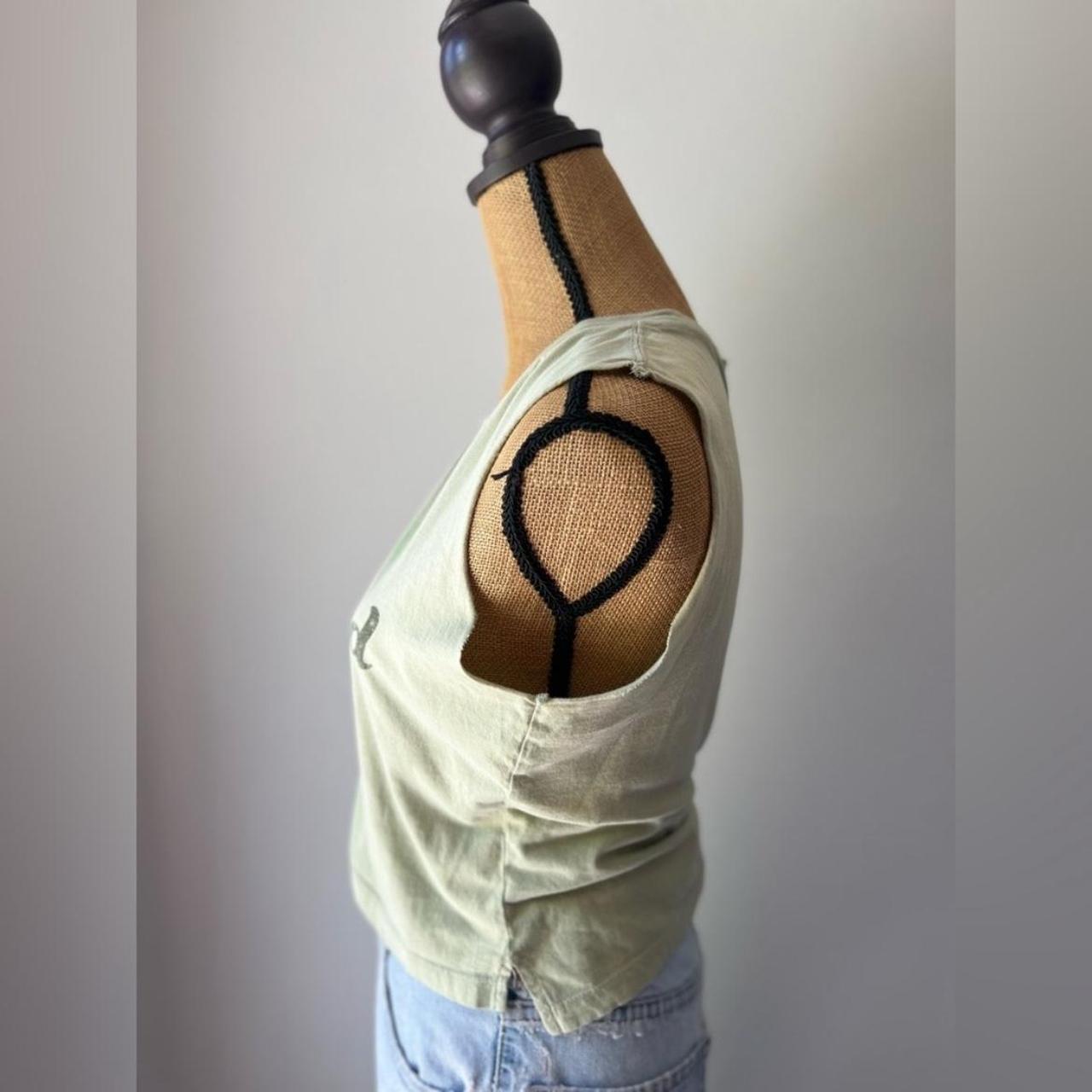 Modern Light Green Grayson Threads “ Plant Based “... - Depop