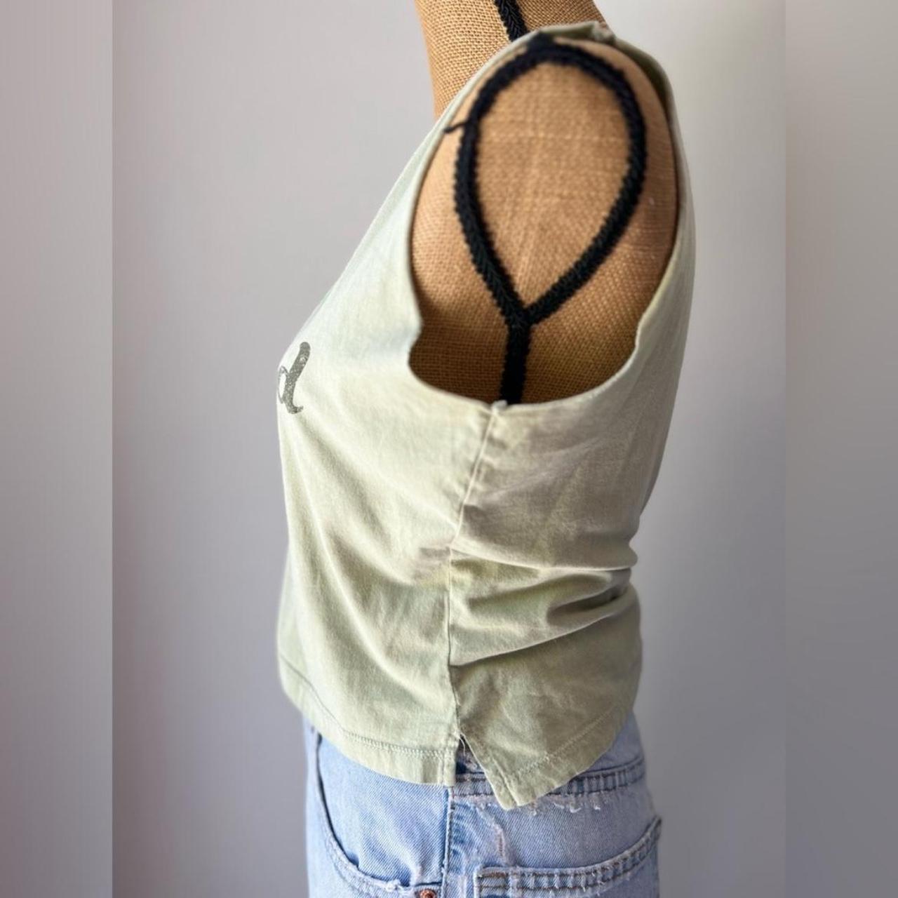 Modern Light Green Grayson Threads “ Plant Based “... - Depop