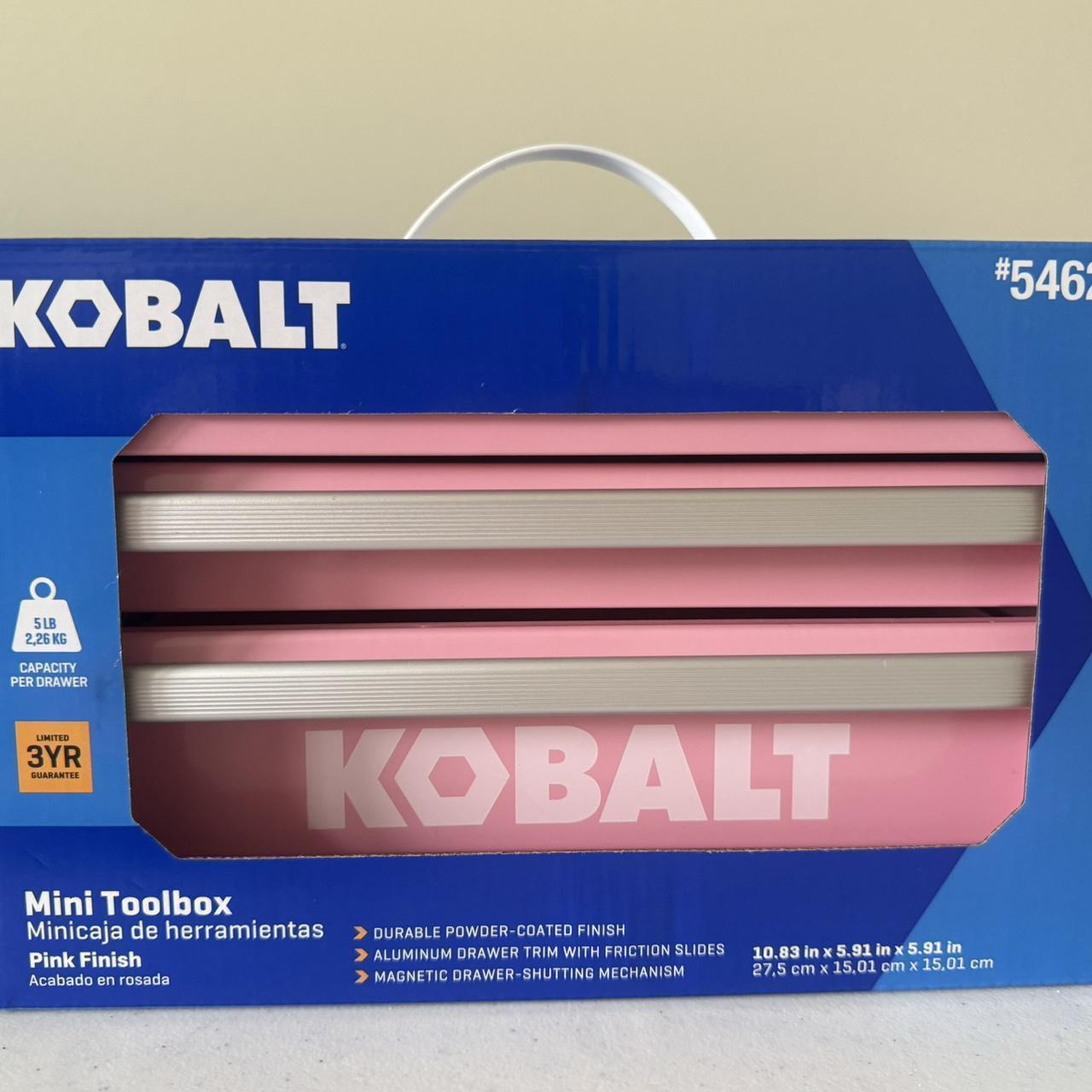 Viral pink mini toolbox with magnetic drawer,... | Depop