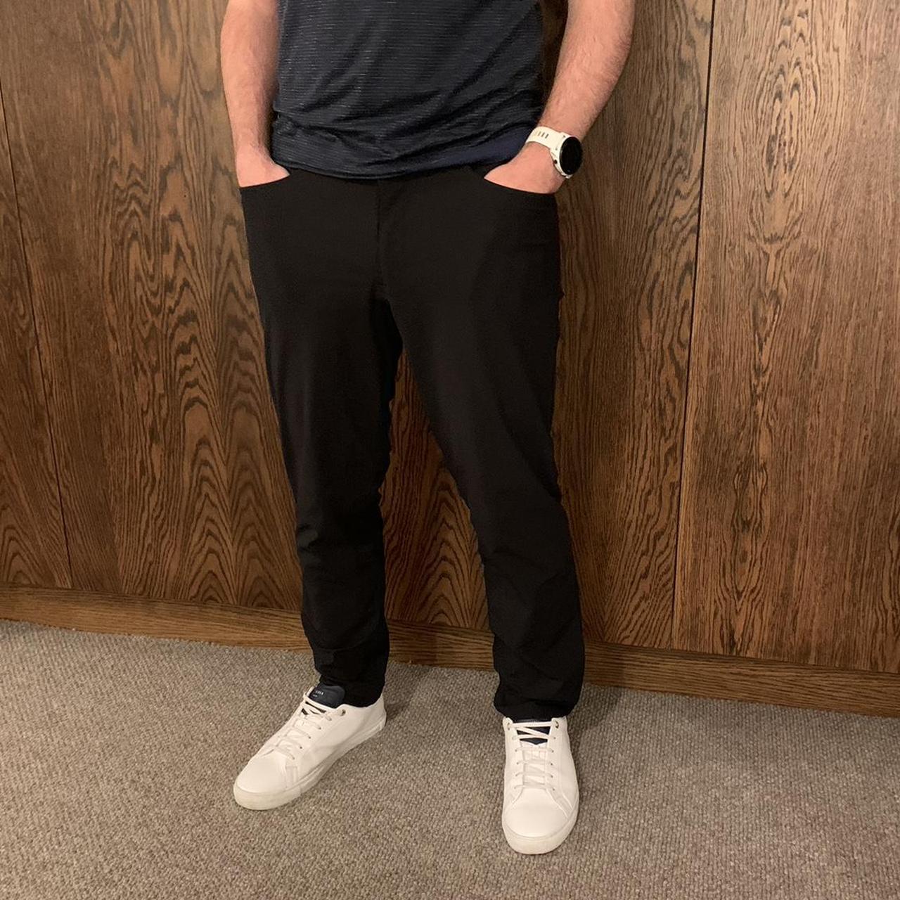 Lululemon Men's Black Trousers | Depop