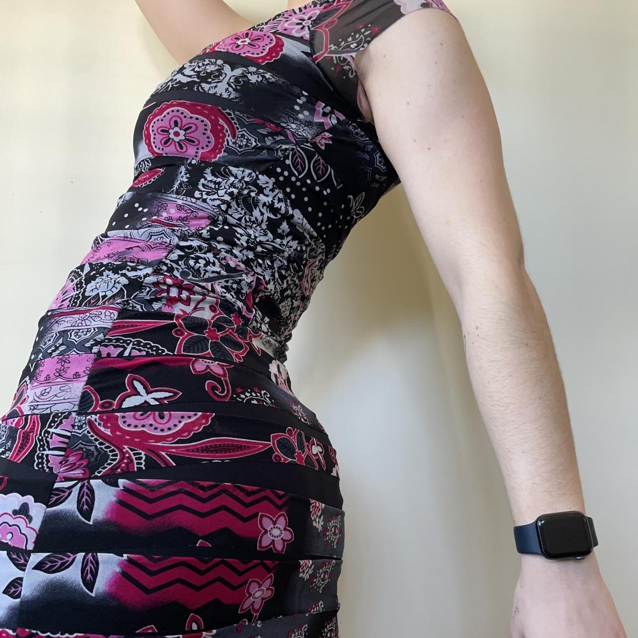 A fun and funky party dress that is sure spicy up... - Depop