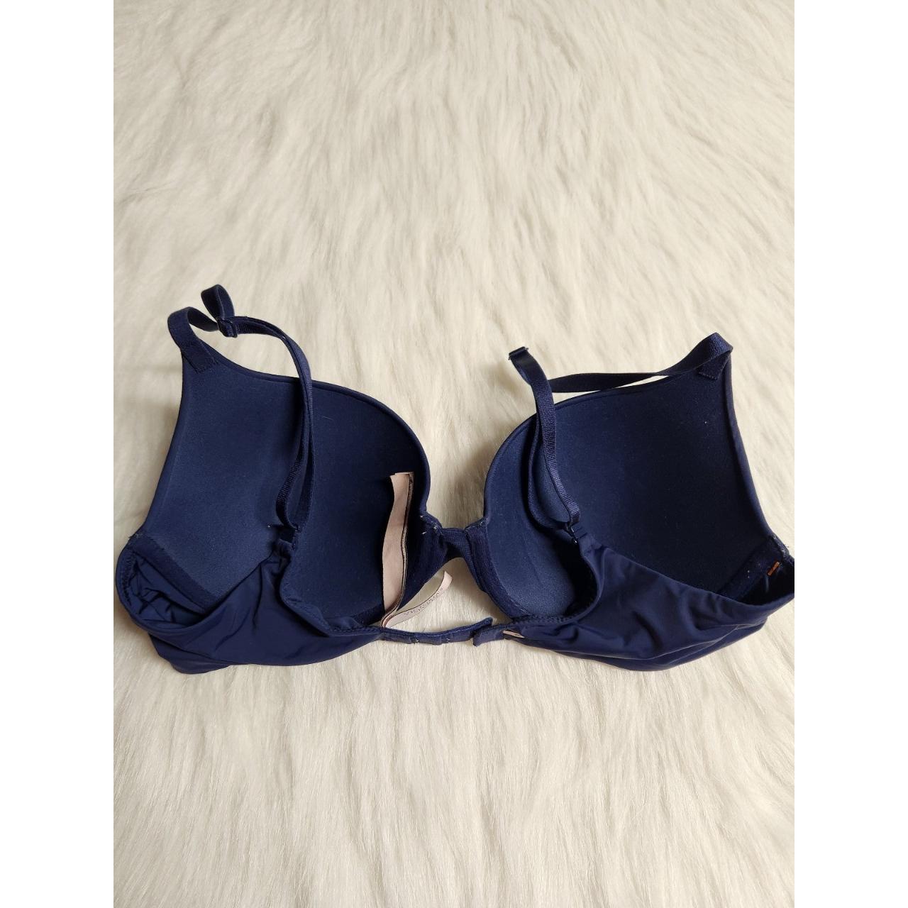 Victoria Secret Blue Perfect Shape Bra 34C Victoria... - Depop