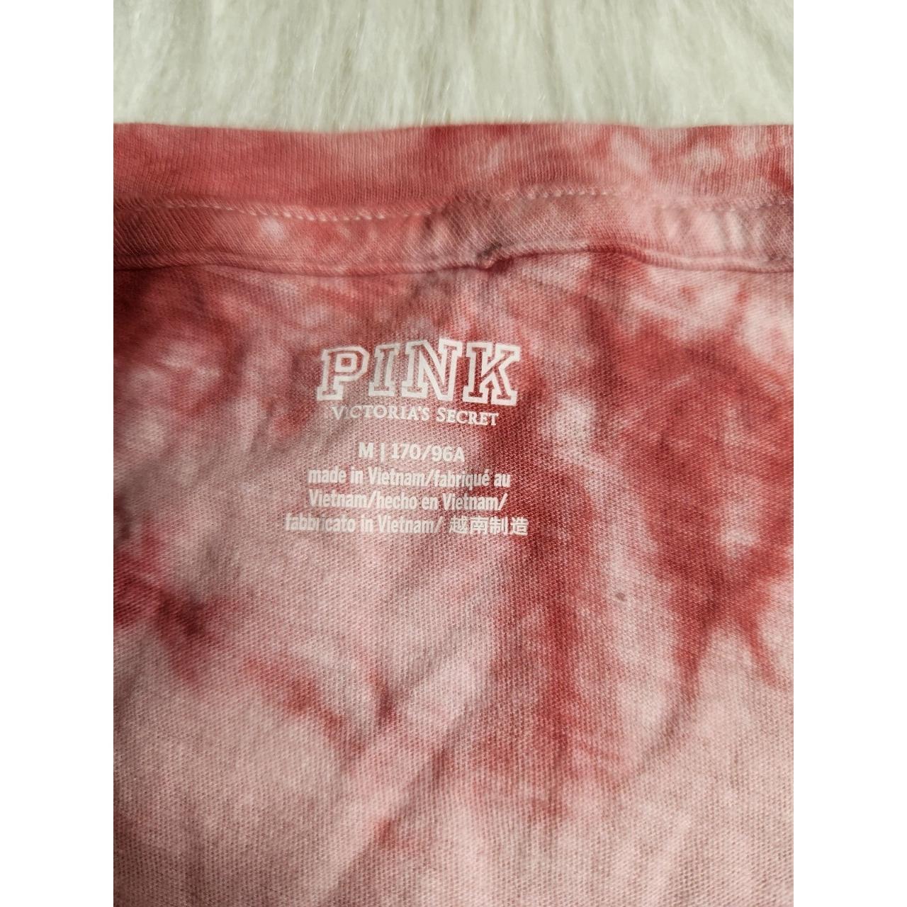 Victoria Secret PINK Tye Dye Shirt Size M Victoria... - Depop