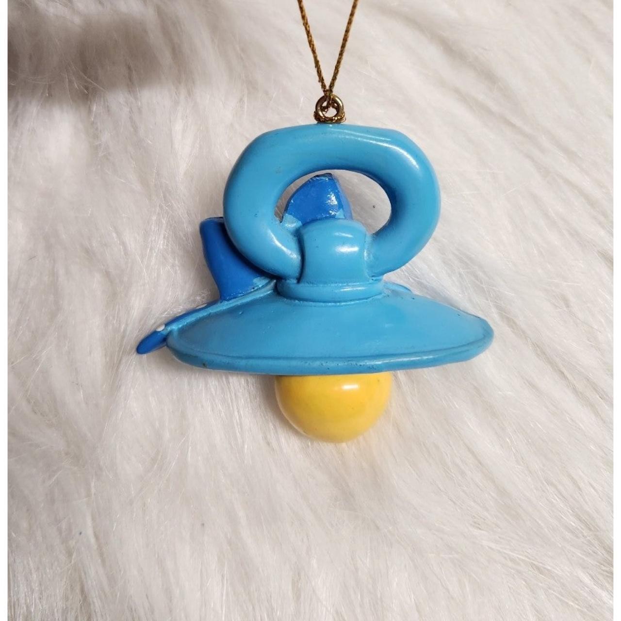 Babys 1st Christmas Pacifier Ornament Super cute... - Depop