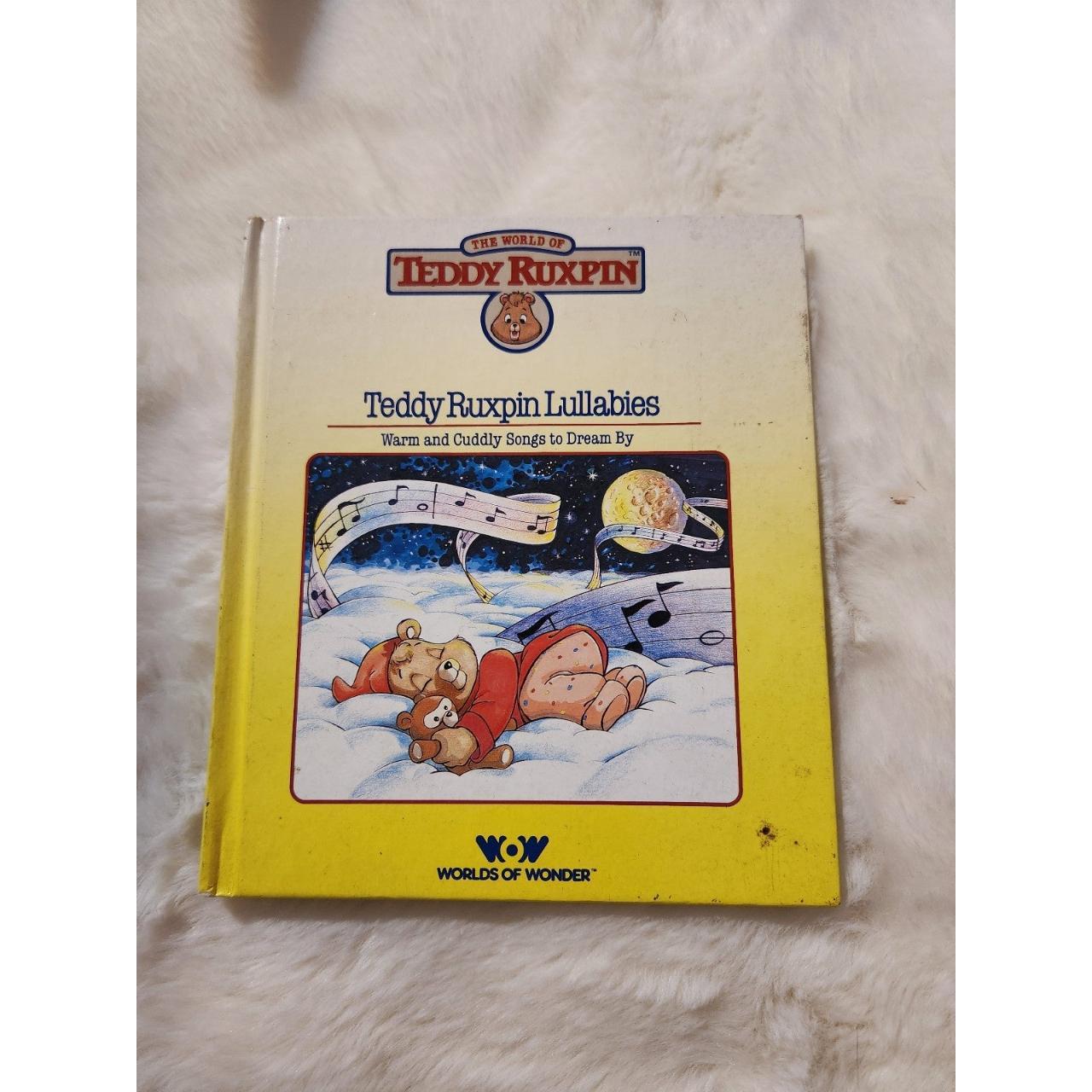 Teddy Ruxpin Lullabies Vintage Book. Good... - Depop