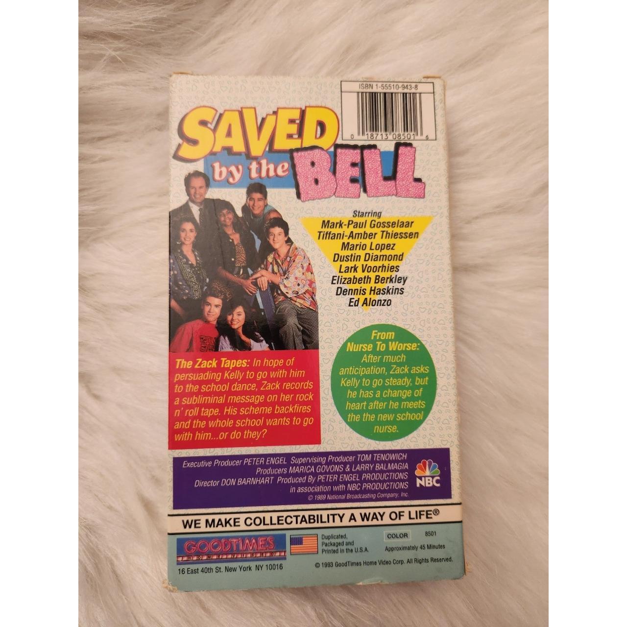 1990s Saved By The Bell Volume 2 Vhs Tape. Good... - Depop