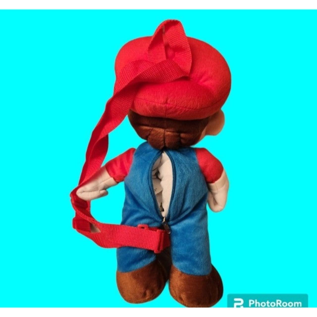 Super Mario Nintendo Plush Backpack. Good condition.... - Depop