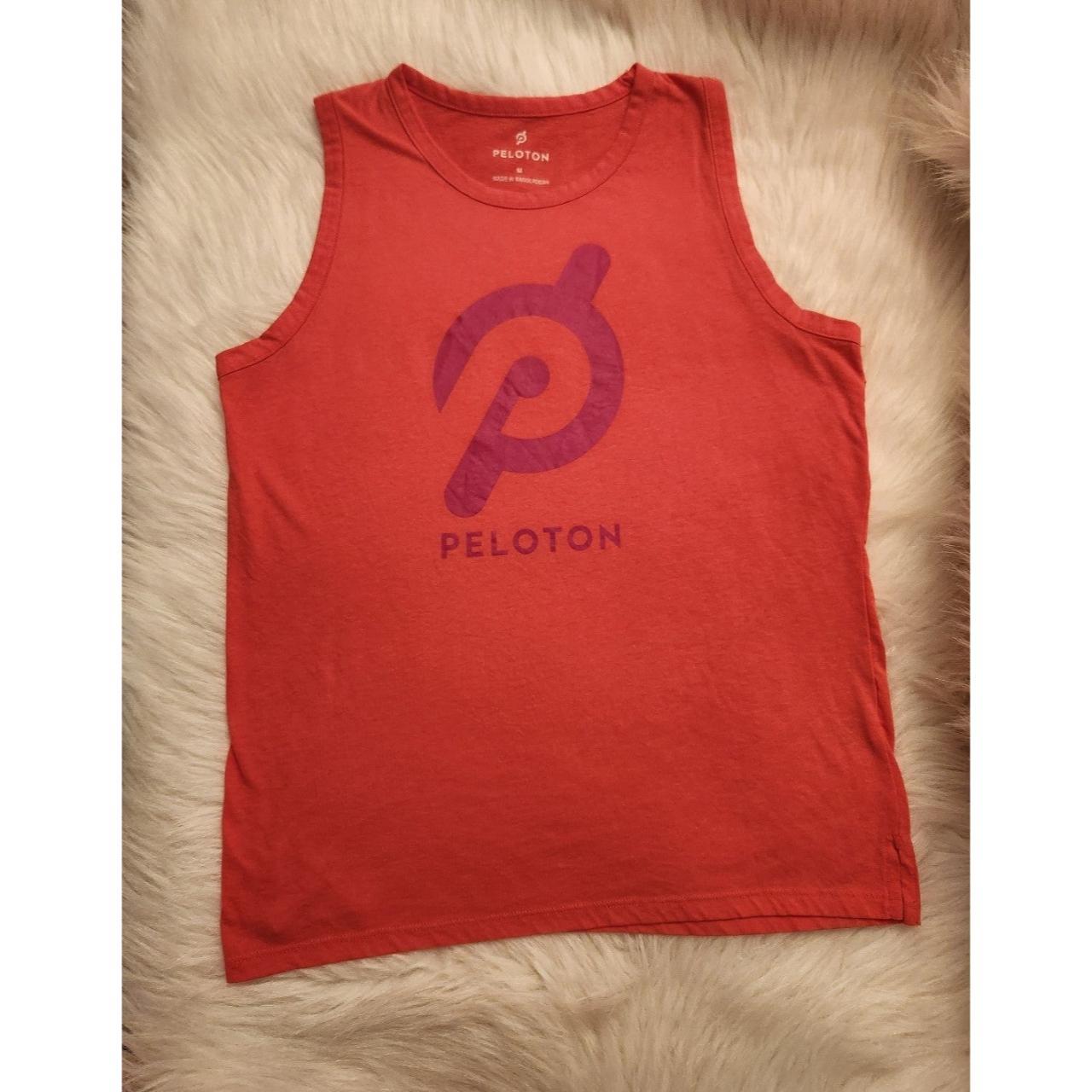 Peloton Studio Pink Tank Top Medium Peloton Studio... - Depop