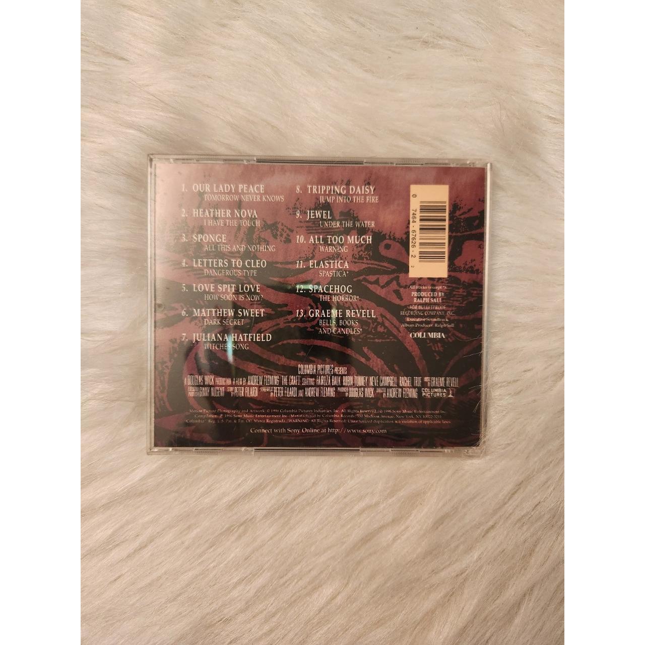 The Craft Motion Picture Soundtrack CD 90s era The... - Depop