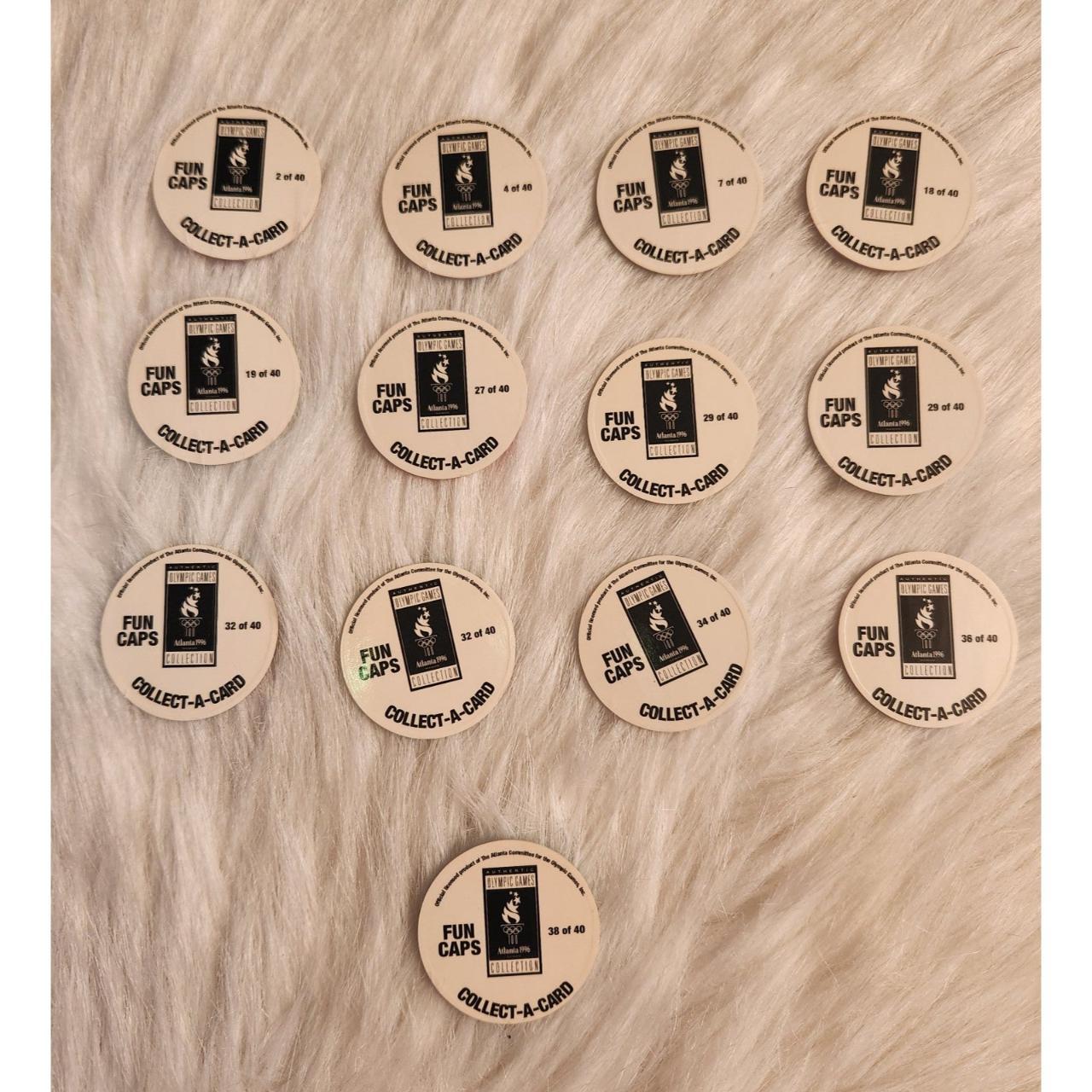 Izzys 1996 Olympic Games Pogs Lot Set of 13. 1996... - Depop