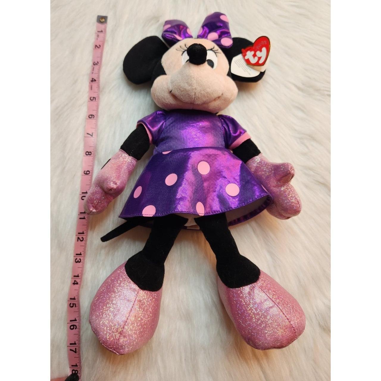 Minnie Mouse Sparkle TY Plush. Good condition.... - Depop
