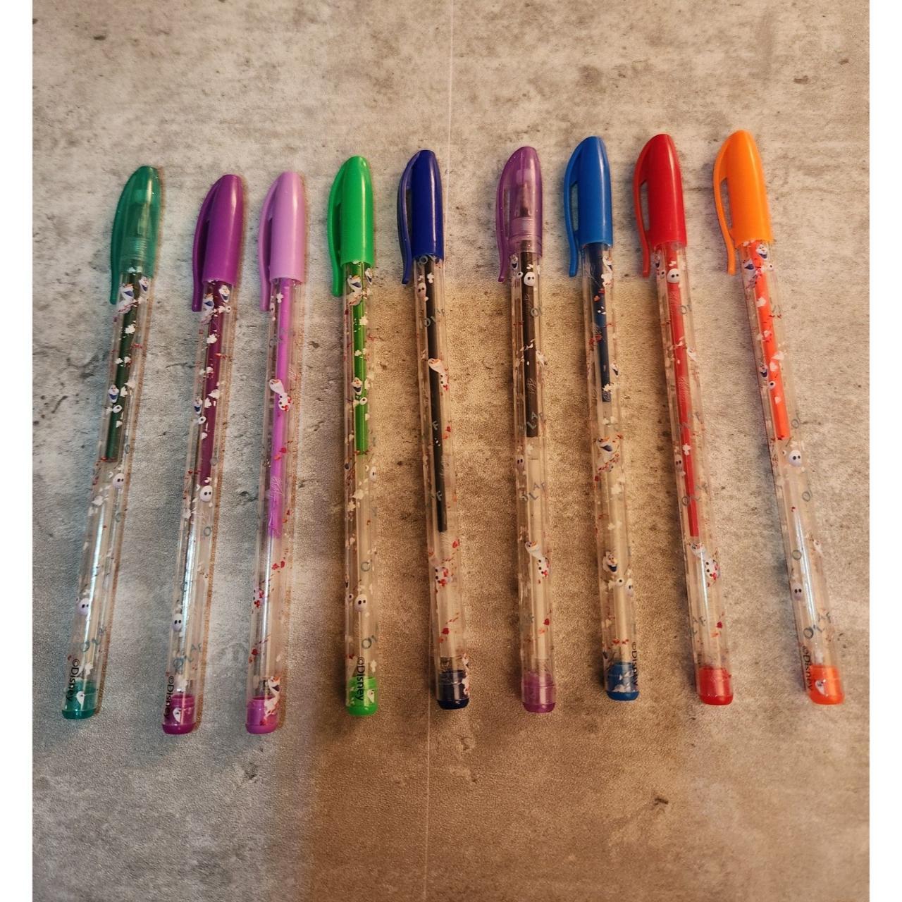 Disney Frozen Gel Pens Set Disney Frozen Gel Pen... - Depop