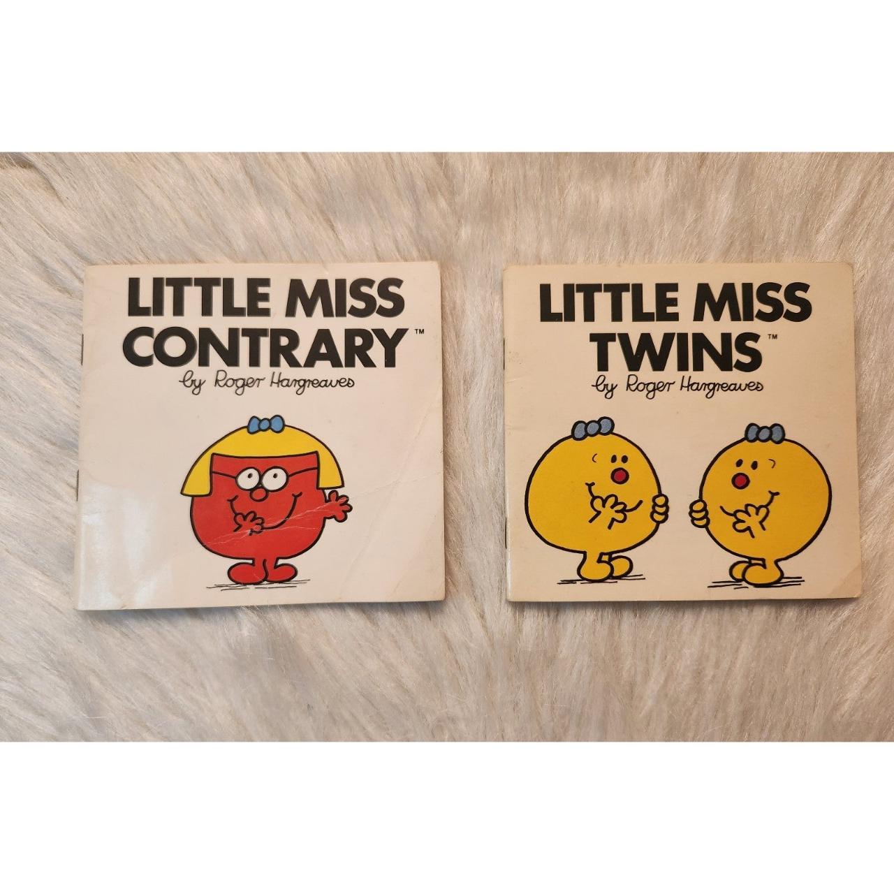 Little Miss Contrary & Little Miss Twins Book... - Depop