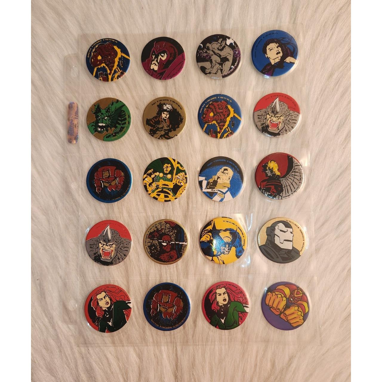 Marvel 1994 Pogs Set 1994 Marvel Pogs Set. Good... - Depop