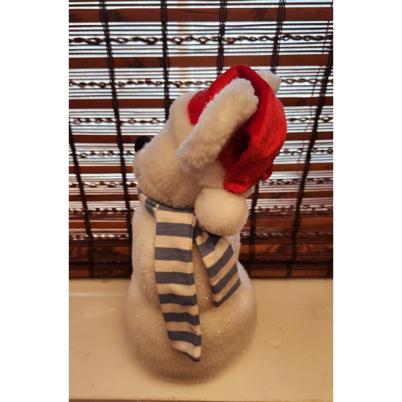 Disney Mickey Mouse 2001 Sparkle Snowman Plush Good... - Depop