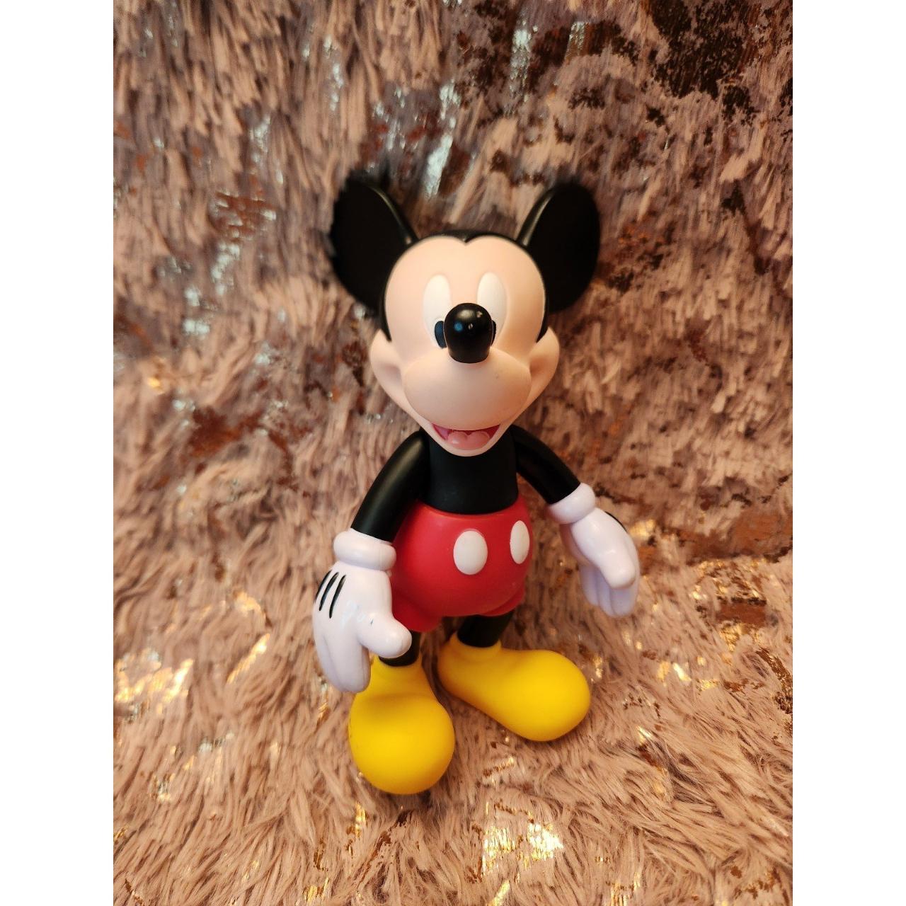 Mickey Mouse Vinyl Poseable Figure. Good condition.... - Depop