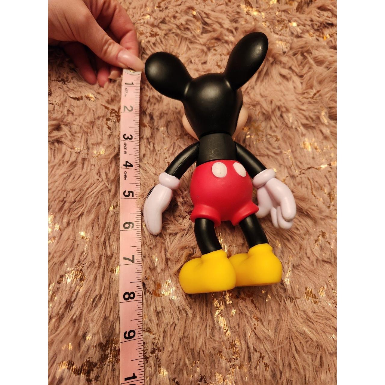 Mickey Mouse Vinyl Poseable Figure. Good condition.... - Depop