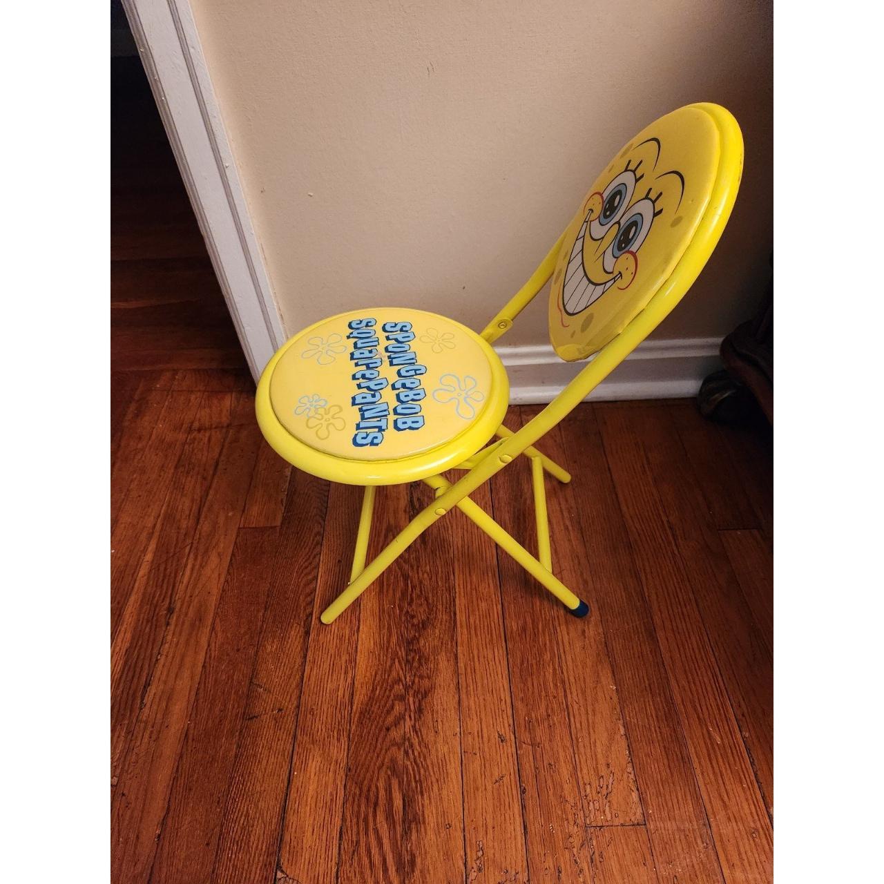 Spongebob Squarepants Kids Chair. Foldable. Good... - Depop