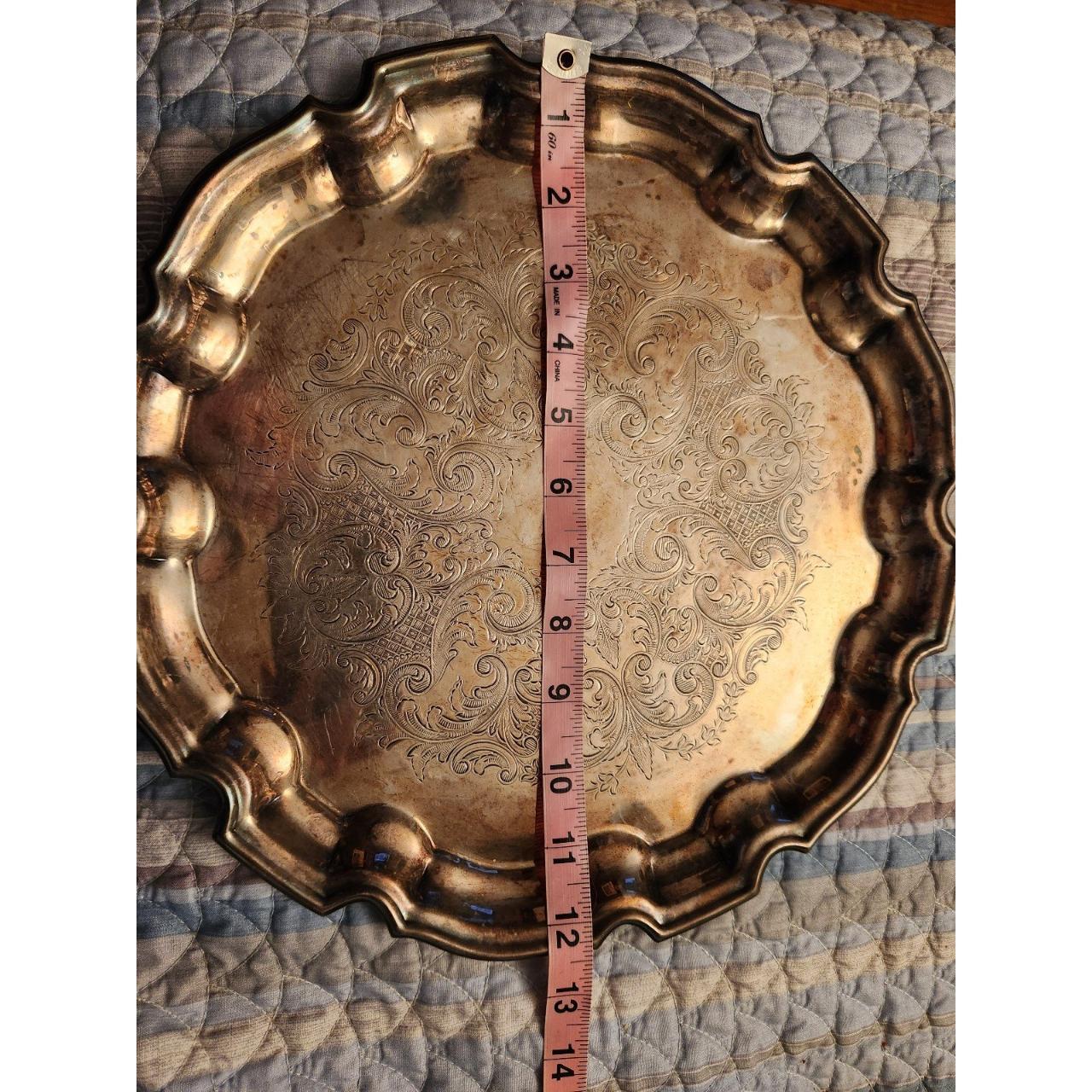 Vintage Old English Silver Plate. I don't know alot... - Depop