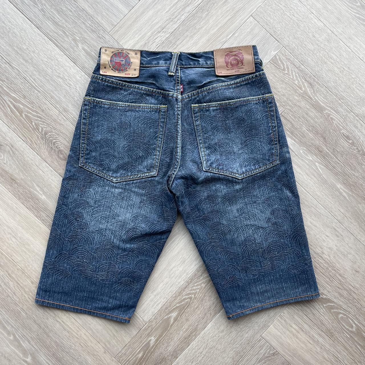 Vintage Selvedge Wave Denim RMC Japanese Brand... - Depop