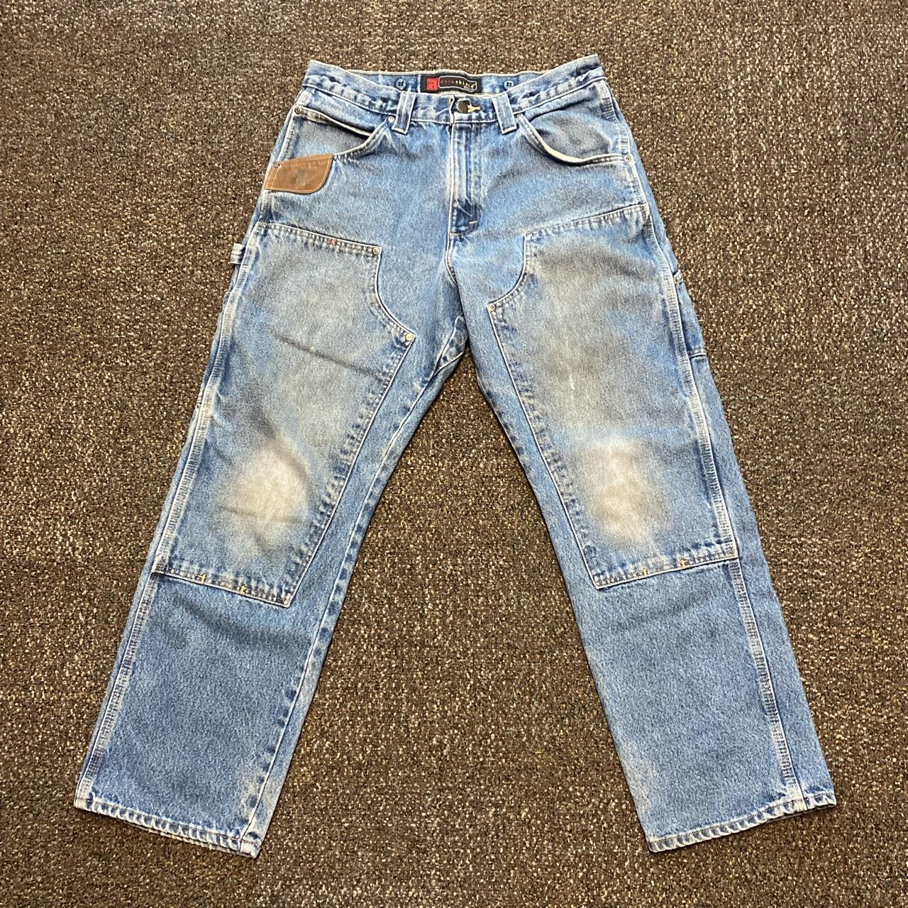 Wrangler Riggs Durashield Double Knee 32 W 30 L 9”... - Depop