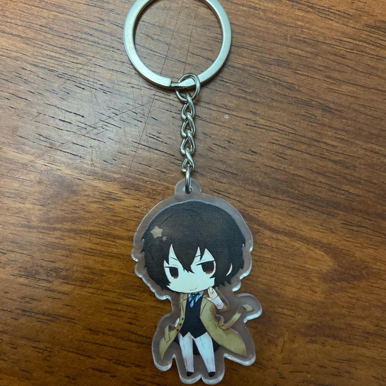 osamu dazai bsd keychain. from etsy i believe. - Depop