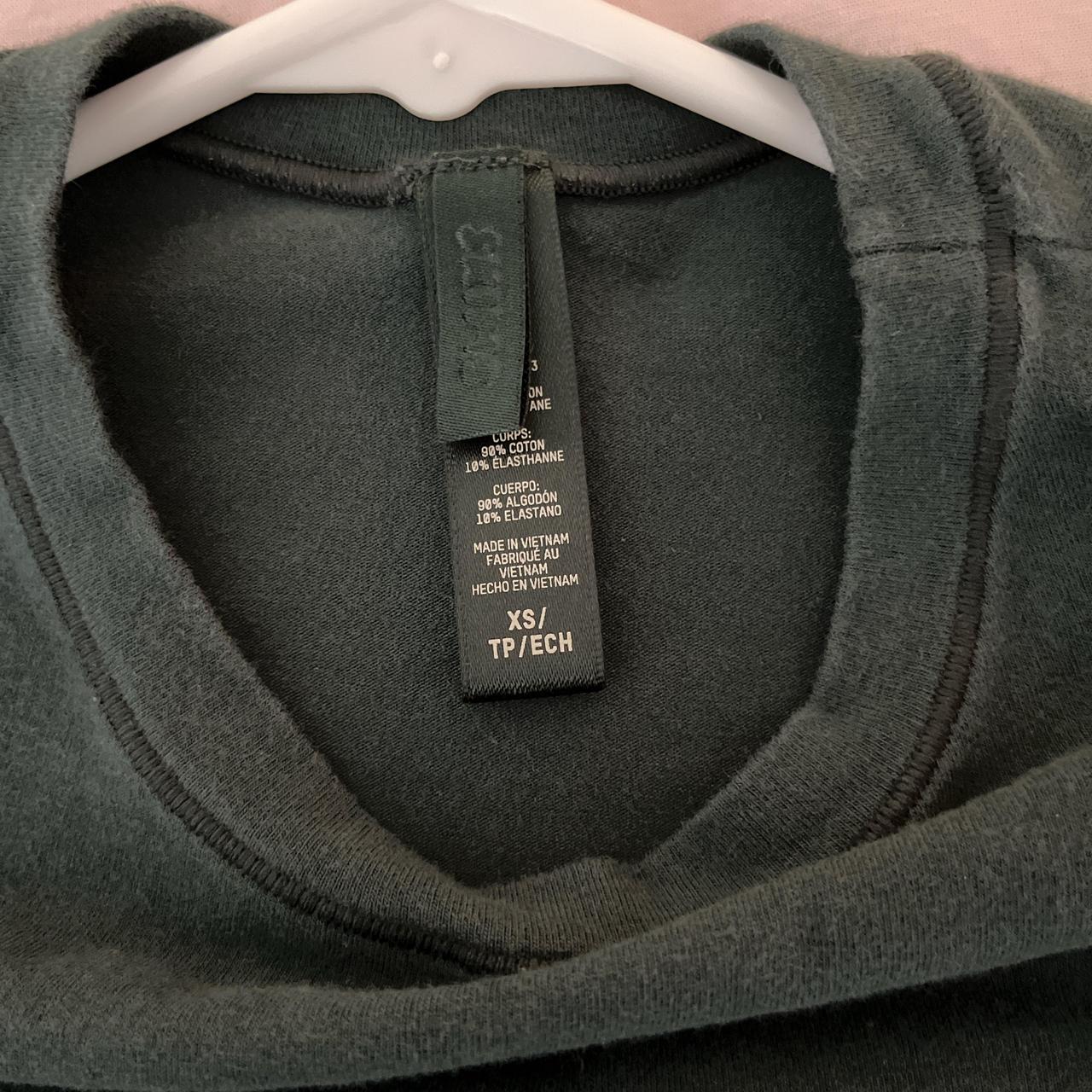 skims cotton jersey long sleeve limited edition... - Depop