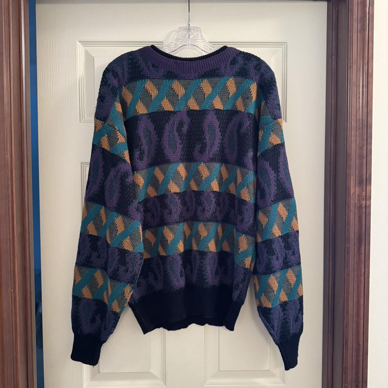 -Expressions International Knit Sweater 🧶 -Perfect... - Depop