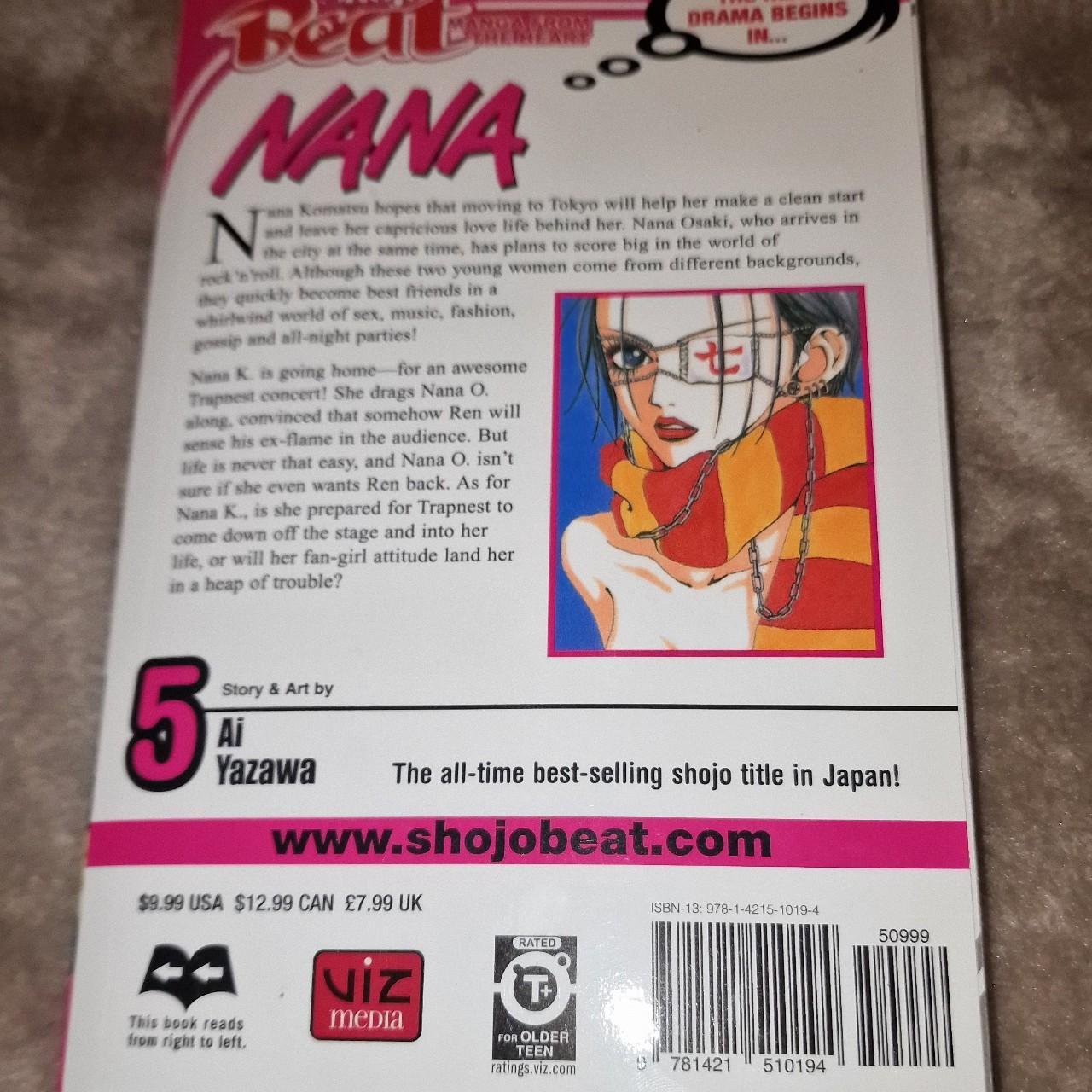 Nana 5 shojo beat manga by Ai Yazawa. In english.... - Depop