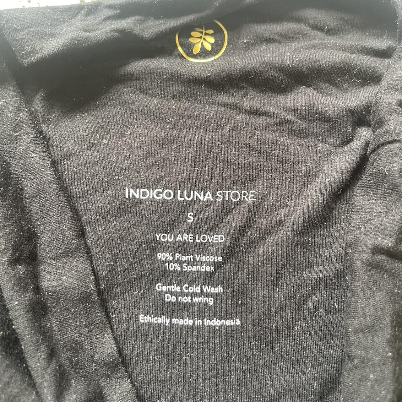 INDIGO LUNA Agni flares black / size small / rrp... - Depop