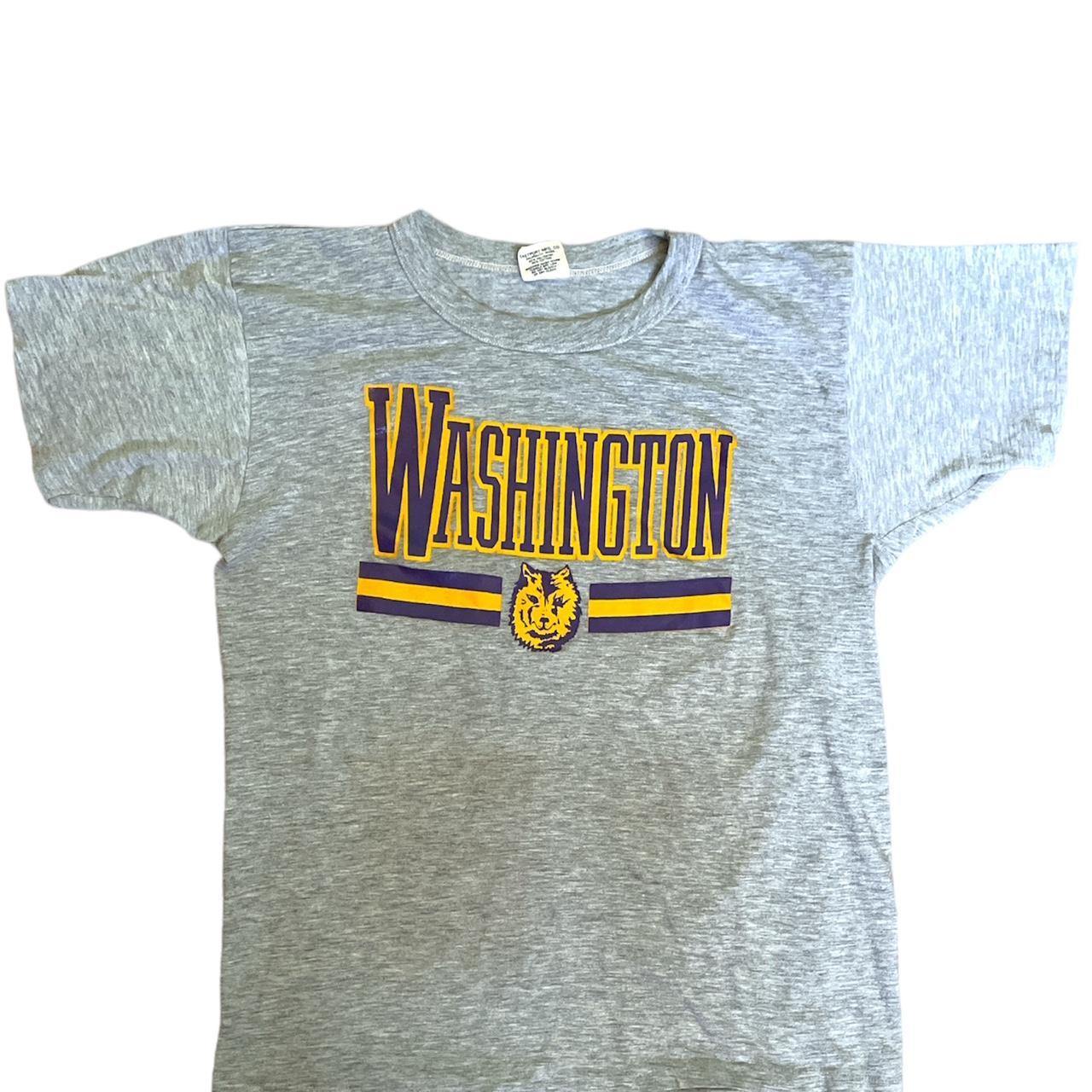 Vintage 80s Washington t shirt Measurements... - Depop