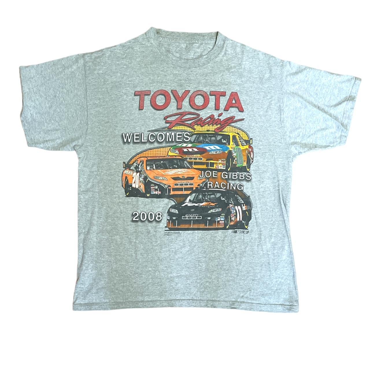 Toyota racing vintage tee Size:xl Measurements (24x32) - Depop